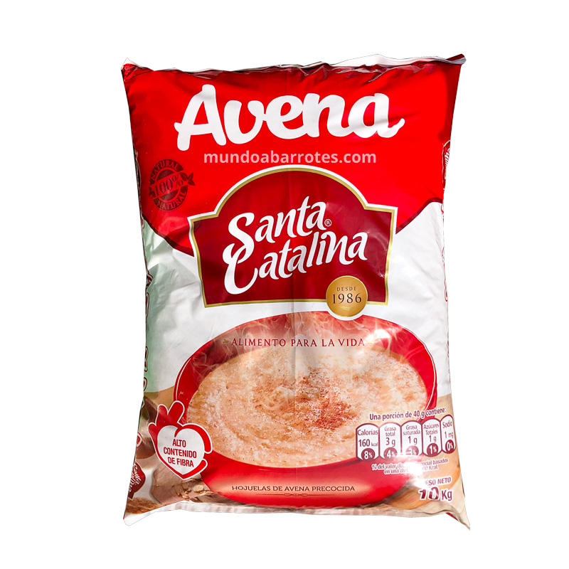 Avena Santa Catalina 10kg - Mundo Abarrotes