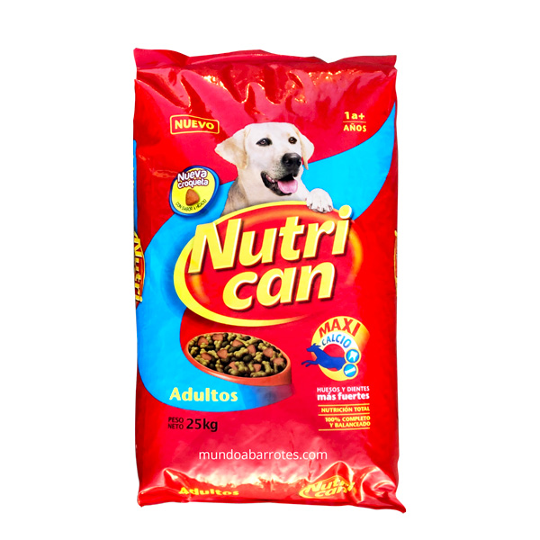 Nutrican Adulto 25kg - Mundo Abarrotes