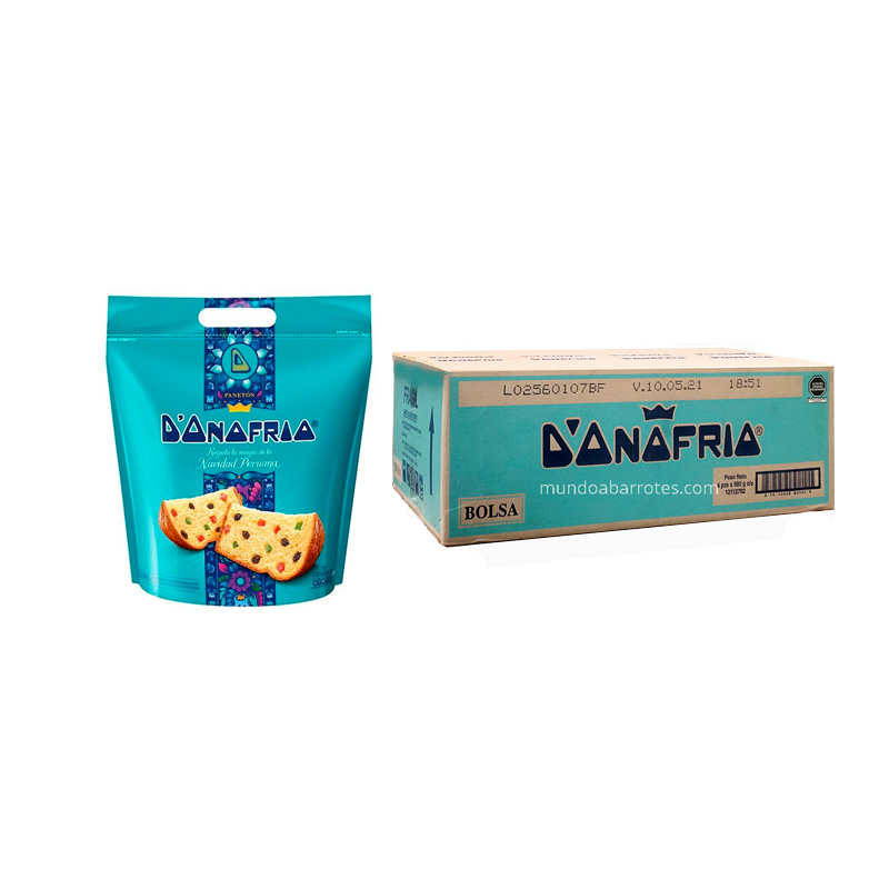 Panetón Donofrio Caja de 6 bolsas - Mundo Abarrotes